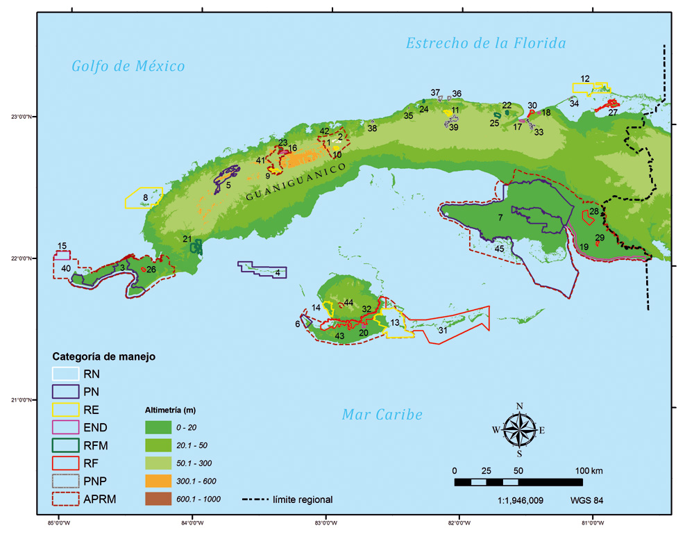 Región Occidental - Centro Nacional de Áreas Protegidas