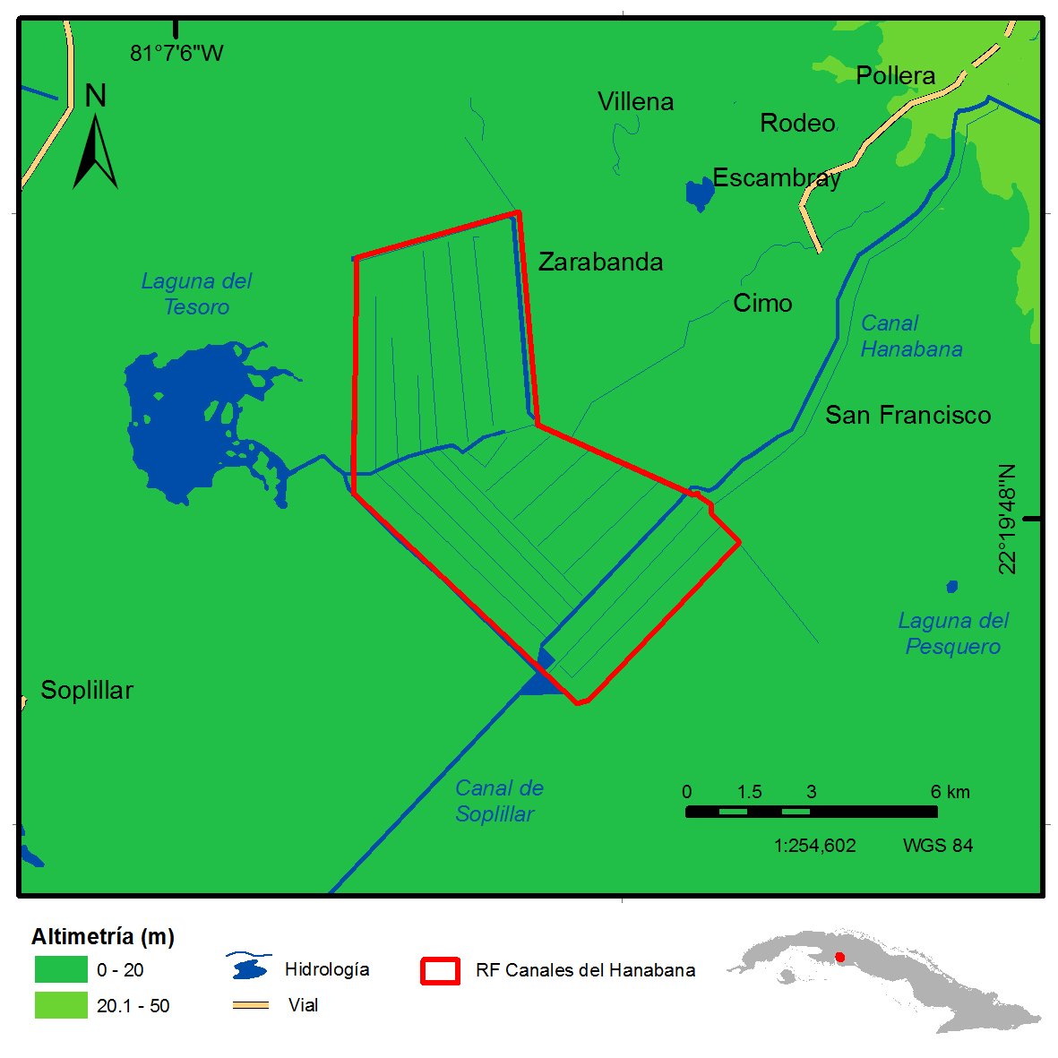 Refugio de Fauna Canales del Hanábana - Centro Nacional de Áreas Protegidas