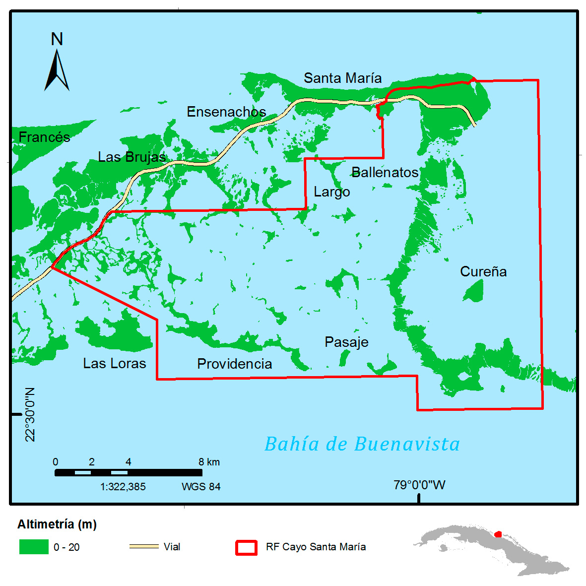 Refugio de Fauna Cayo Santa María - Centro Nacional de Áreas Protegidas